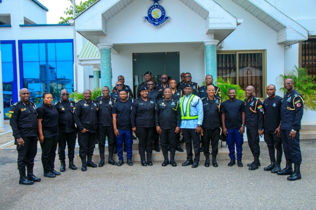 IGP Christian Tetteh Yohuno promotes Anyah District police officers ...