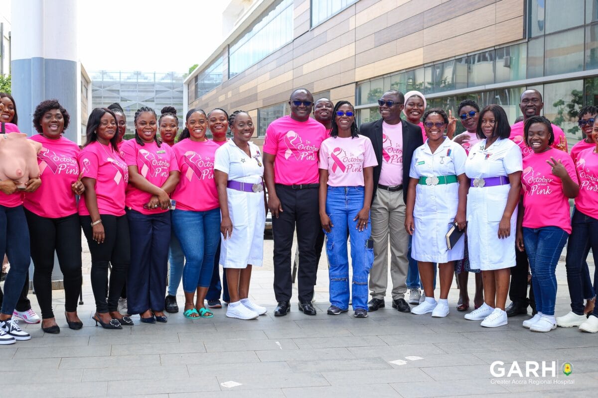 Pink for Africa donates GH¢30,000 to Ho Teaching Hospital to support ...